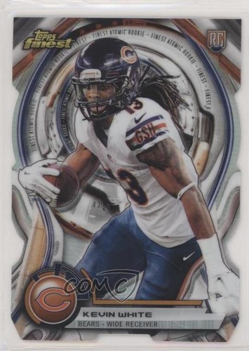 2015 Topps Finest Atomic Refractor Die-Cuts Kevin White #ARDC-KW Rookie ...