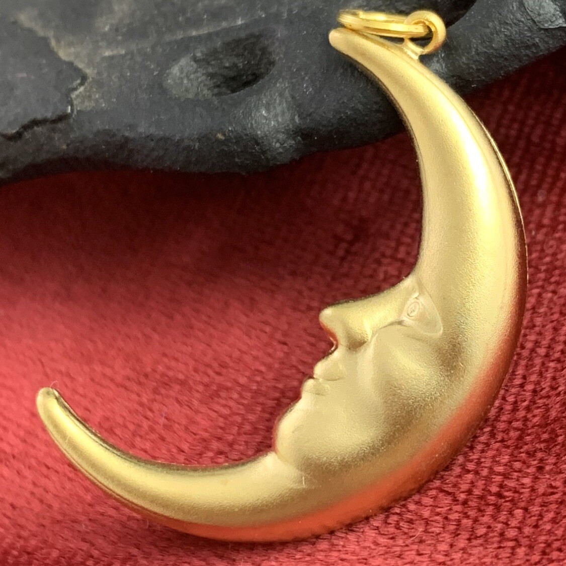 Vintage Crescent Moon