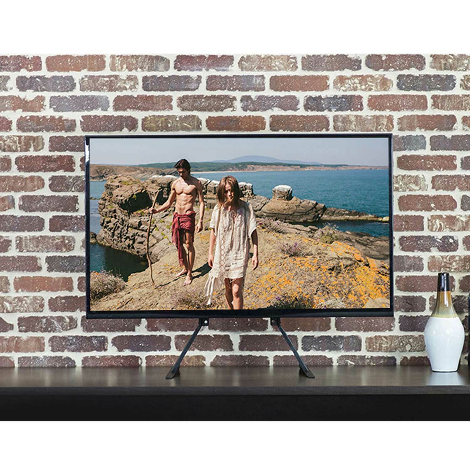 Universal LCD Flat Screen TV Table Top Stand Base Padded Bottom Feet 22 ...