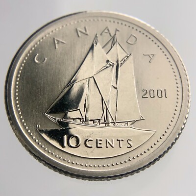 2001 P Specimen Canada 10 Cents Dime Uncirculated Coin Y178 | eBay