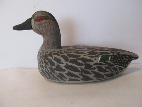 MINT BILL HEITZMAN GREEN WINGED TEAL DUCK DECOY | eBay