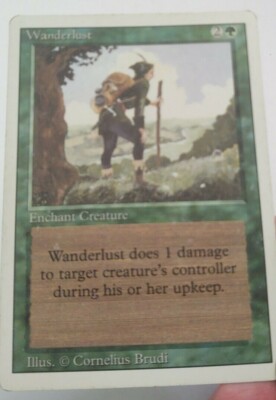 MTG Wanderlust Revised Edition Regular Uncommon New Old Stock See ...