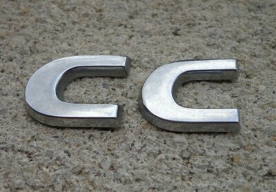 Volkswagen CC emblem letters badge decal logo symbol OEM Factory ...