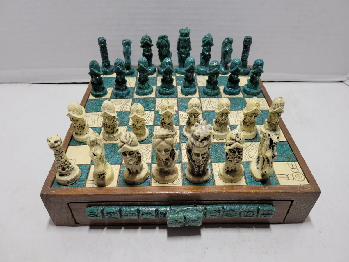 Chess Set Maya Chess Set Inspired By The Culture Of Mexico, 44% OFF
