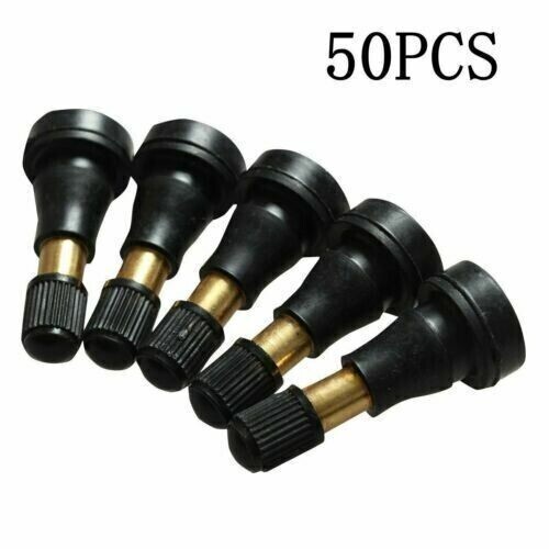 50pcs TR-600HP Snap-In High Pressure Tire Wheel Valve Stems 1-1/4" Kit ...