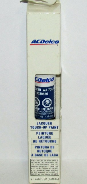 Genuine GM ACDelco Superior Blue Touch up Paint Code 22u Wa703j for ...