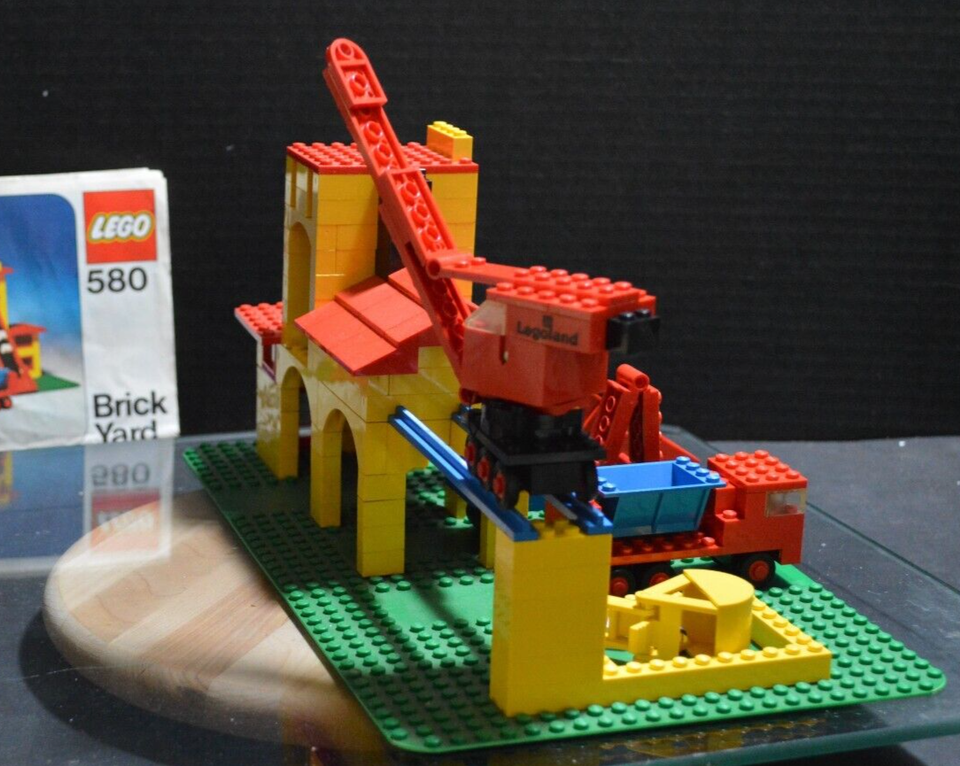 LEGO Brick Yard 580 Gravel Quarry 360 LEGOLAND Construction Missing a ...
