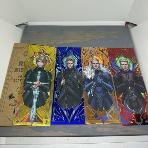 Fairyloot Red Rising Foiled Bookmark Set. | eBay