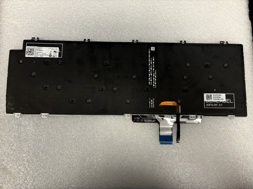 GENUINE Backlit Keyboard Dell Precision 3560 3561 Latitude 5520 5521 ...