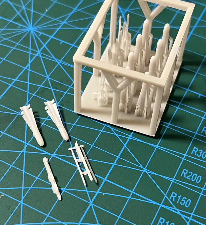 3D Printed 1/144 US AIM Series Airborne Weapons Package Unpainted Model ...