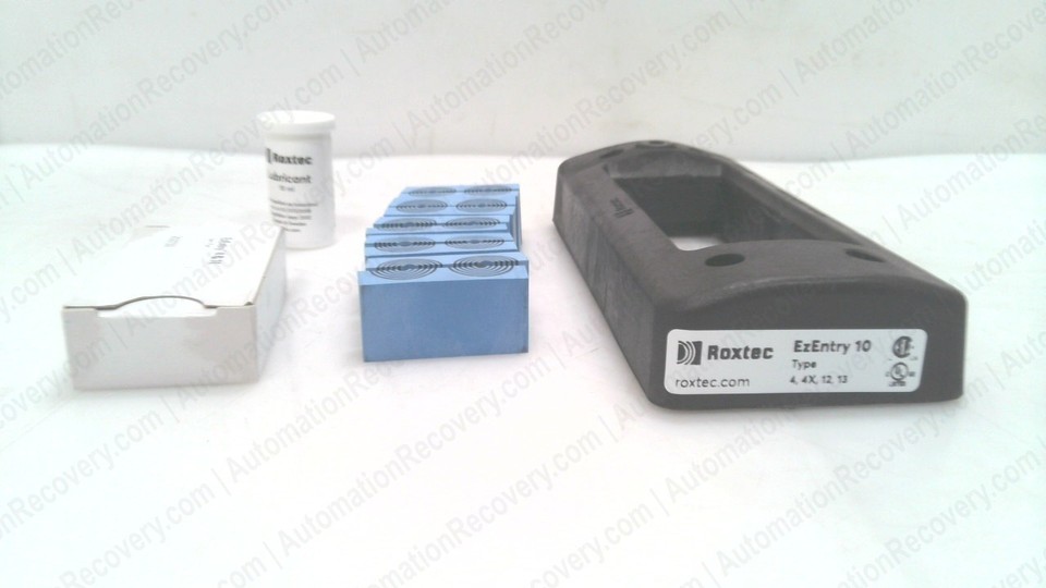 ROXTEC EZENTRY 10/10, CABLE ENTRY SEAL KIT, EZ00000001010, NEW #342536 ...