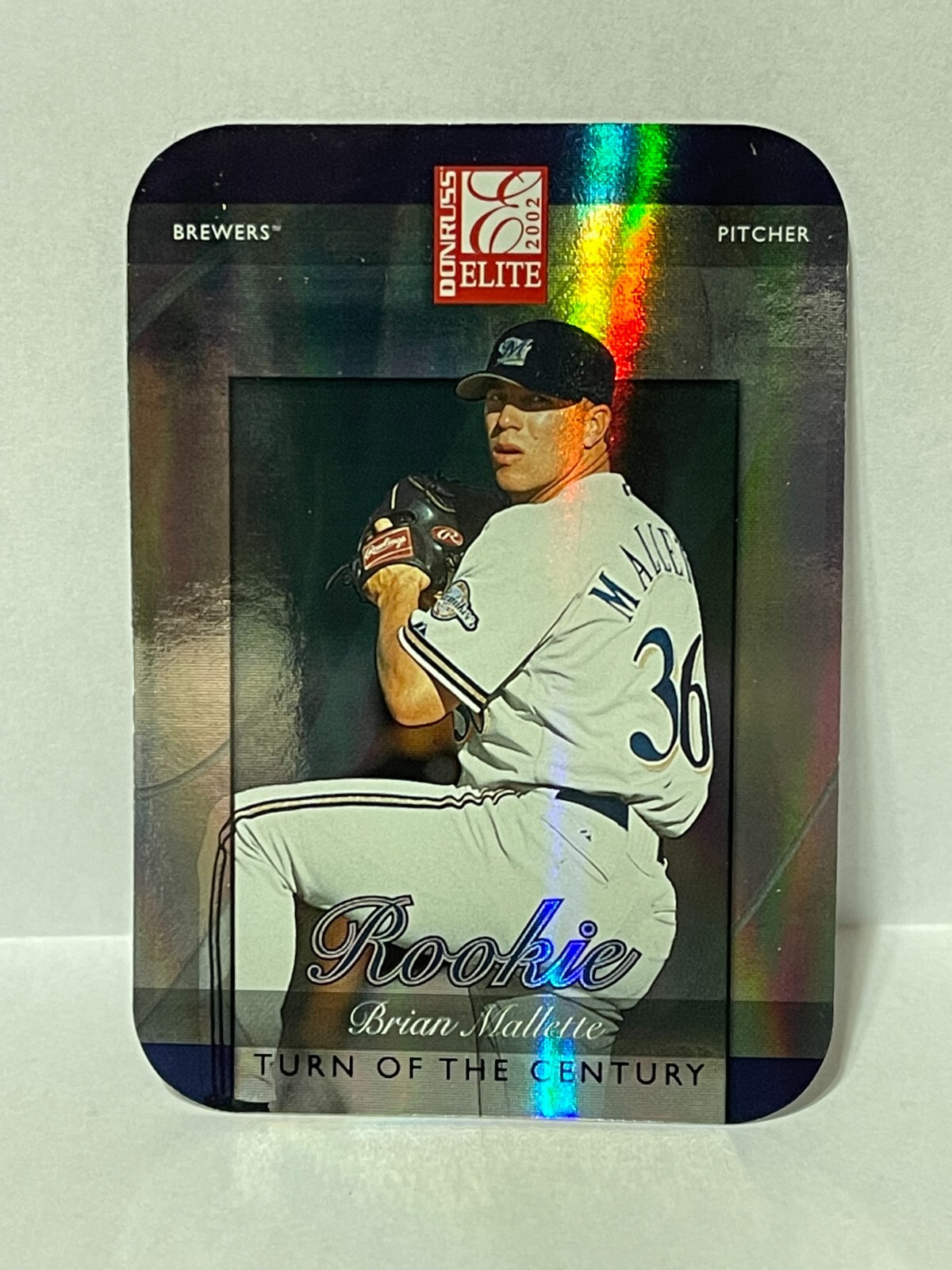 2002 Donruss Elite Turn of the Century #159 Brian Mallette - SAMPLE ...