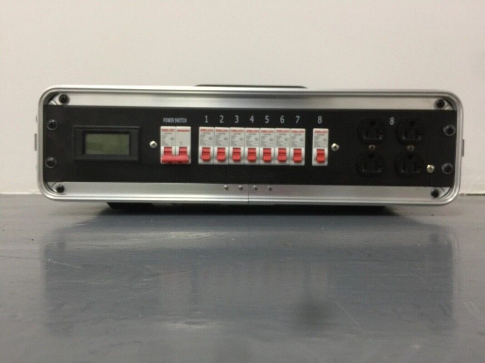 Aluminum US Single Phase Power Distributor Box Edison Power ...