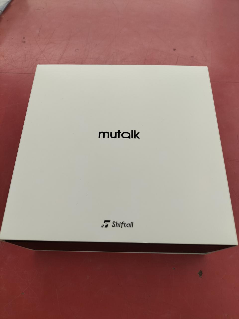 Mutalk Shiftall Wireless Voice Suppression Microphone Soundproof ...