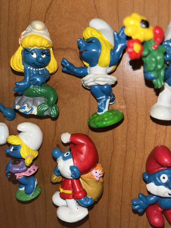 Vintage Smurf 2 Inch Figures Dated 70s/80s | eBay