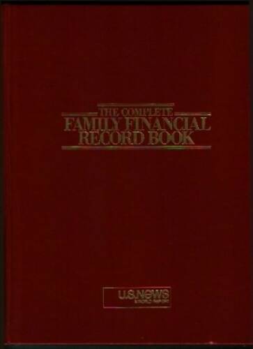 The Complete Family Financial Record Book - Hardcover - GOOD | eBay