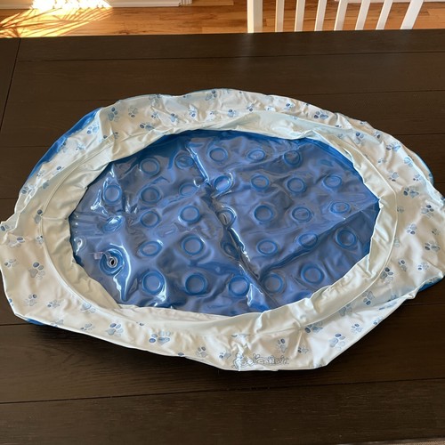 Pool Candy Inflatable Pet Float for Small Dogs Pool Dog Floaties Blue ...