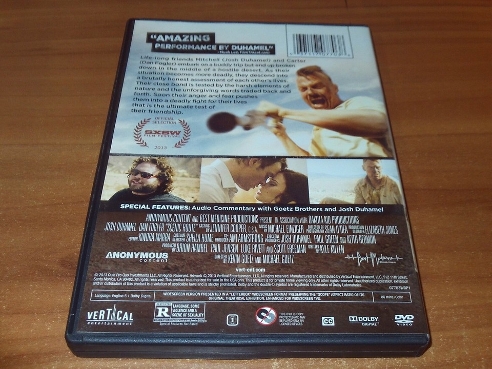Scenic Route (DVD, Widescreen 2013) Josh Duhamel 37117076833| eBay