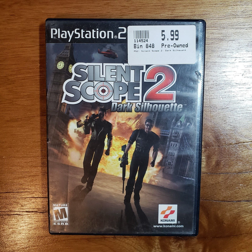 Silent Scope 2: Dark Silhouette, 2001, PS2, Playstation 2 - No Manual ...