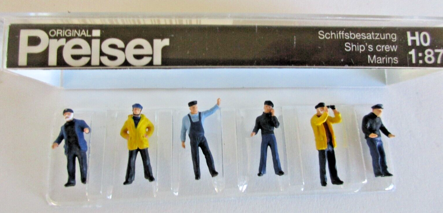 Preiser HO - Ship's Crew #10353(NIB) | eBay