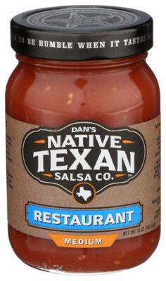Native Texan Medium Restaurant Style Salsa 16 oz Pack of 6 | eBay