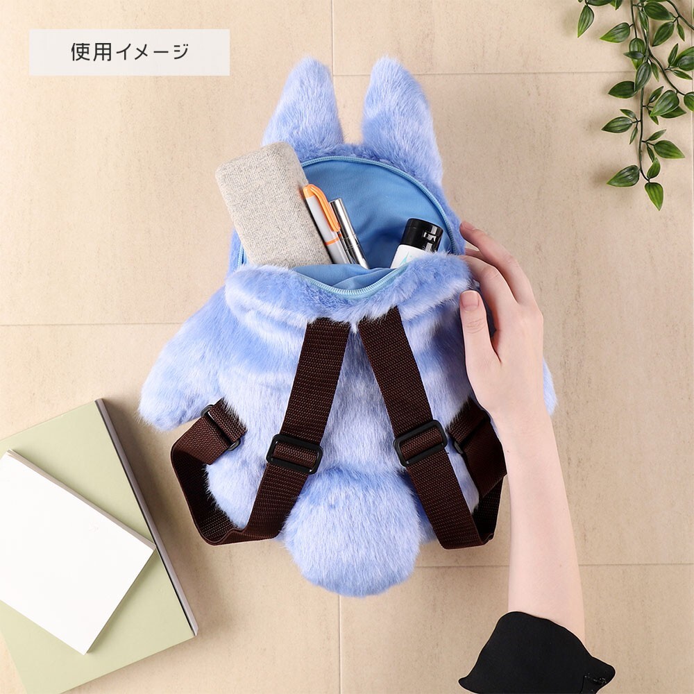 Studio Ghibli My Neighbor Totoro Bigger Blue Chu-totoro Plush Rucksack ...