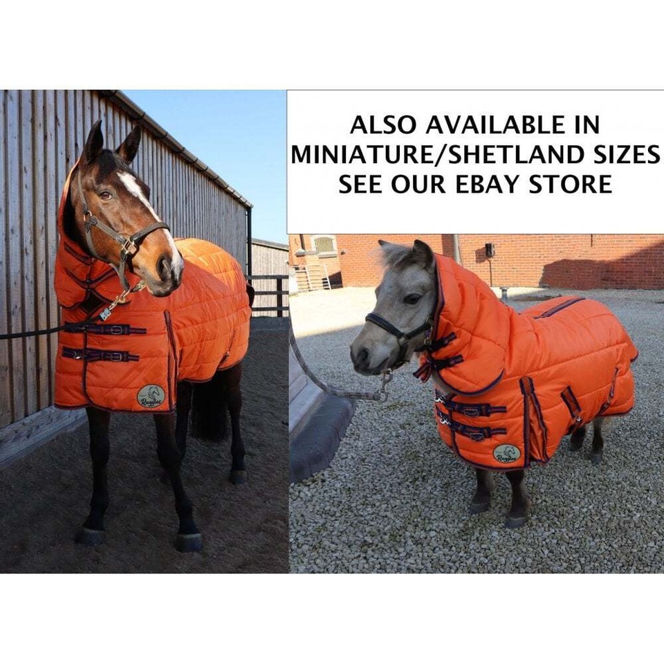 Ruggles 400g Heavyweight Combo Stable Rug -Horse/Pony Cosy Winter ...