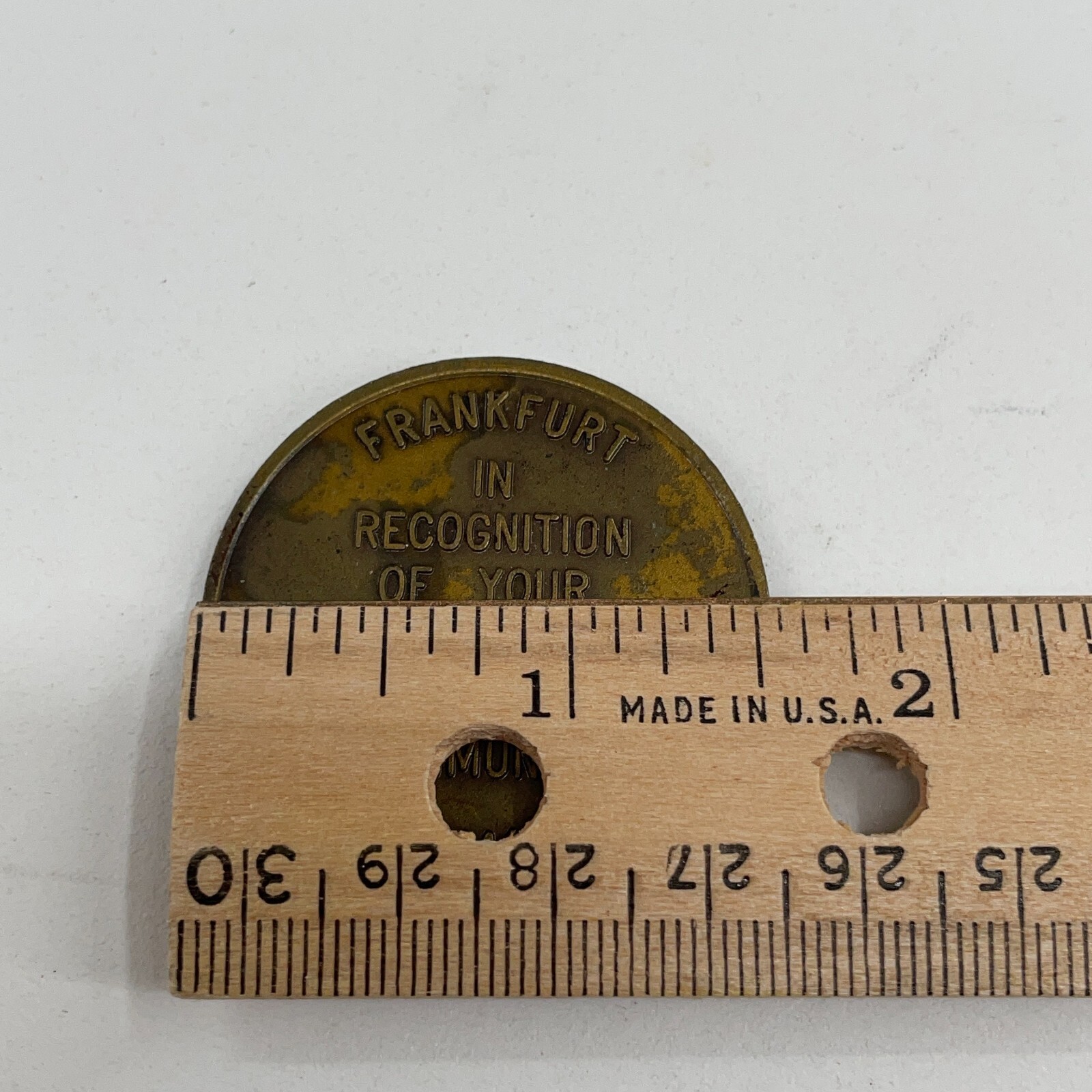Frankfurt Germany US Military Challenge Coin | Grelly USA