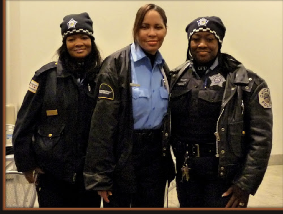 Chicago Police Motorcycle Crop Leather Jacket 2XL 110-115 | eBay