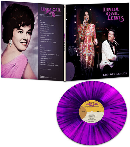 Linda Gail Lewis - Early Sides 1963-1973 - Purple Splatter [Used Very ...