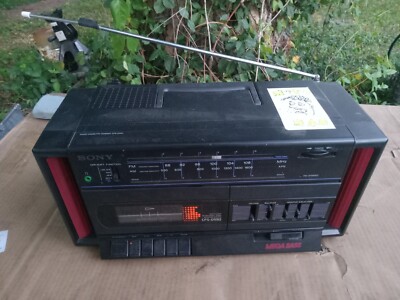 Sony 1990s Vintage Boombox CFS-D550 MEGA BASS Stereo | eBay