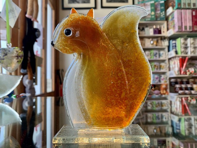 Nobile Glassware Red Squirrel Glass Ornament Boxed 2159-21 for sale ...
