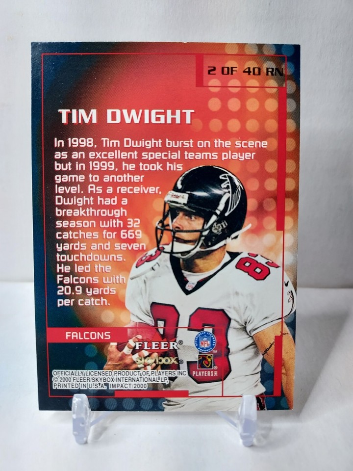 2000 Impact Rewind '99 Football #2 Tim Dwight Atlanta Falcons | eBay