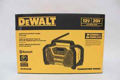 DEWALT Portable Cordless Bluetooth Jobsite Radio - DCR028B | eBay