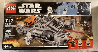 Lego Star Wars 75152 Imperial Assault Hovertank New Factory Sealed Box ...