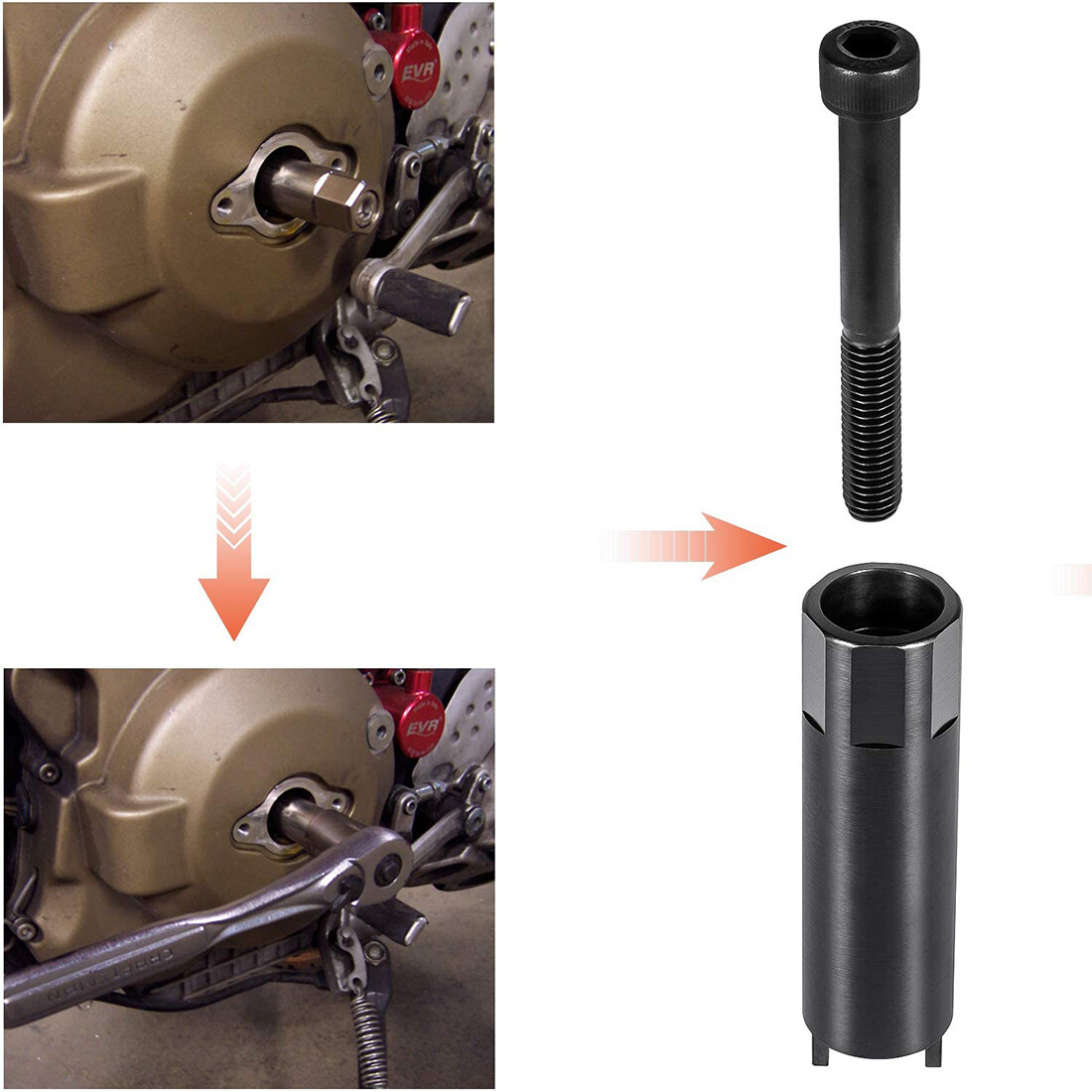 Crankshaft Turning Tool 88713.3824 & 88765.1523 For 1990-2020 Ducati ...