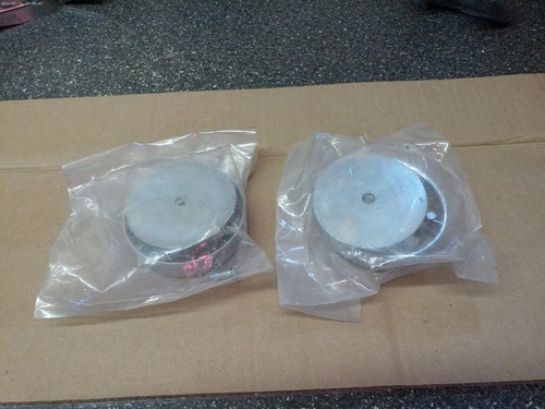 Wheel Center Caps--1 Pair--ET Mag Wheels - Black Center 2 3/4"Inch ...