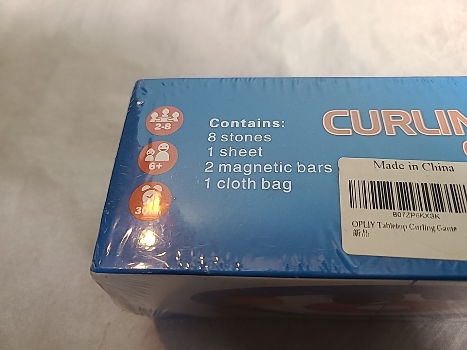 Table Top Curling Game- Foats Sealed- Family Fun-Any Age- Take Any ...