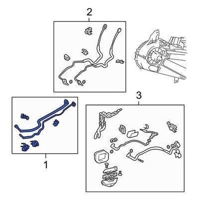 For Toyota Sienna 2011-2013 Toyota 8884008200 Rear A/C Pipe | eBay