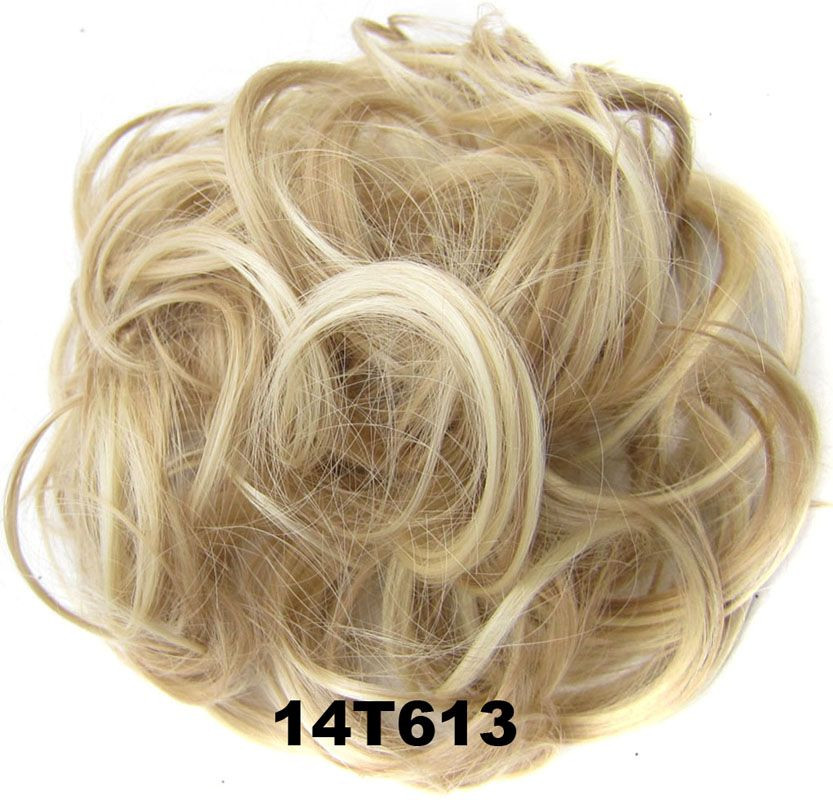 Scrunchie Haargummi Zopf Haarteil Haarverdichtung Haarband Zopfgummi 45 ...