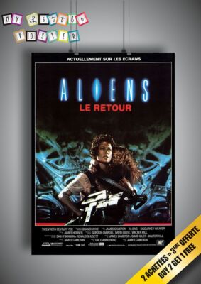 Aliens The Return By James Cameron Poster Movie | eBay