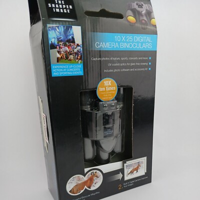 Binoculars with Digital Capture Photos. Sharper Image 10X25 camera ...