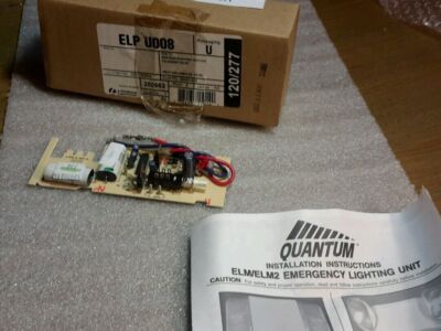LITHONIA ELP U008 LAMP/CHARGER BOARD ELM/ELM2 LIGHTING UNIT NEW $149 | eBay