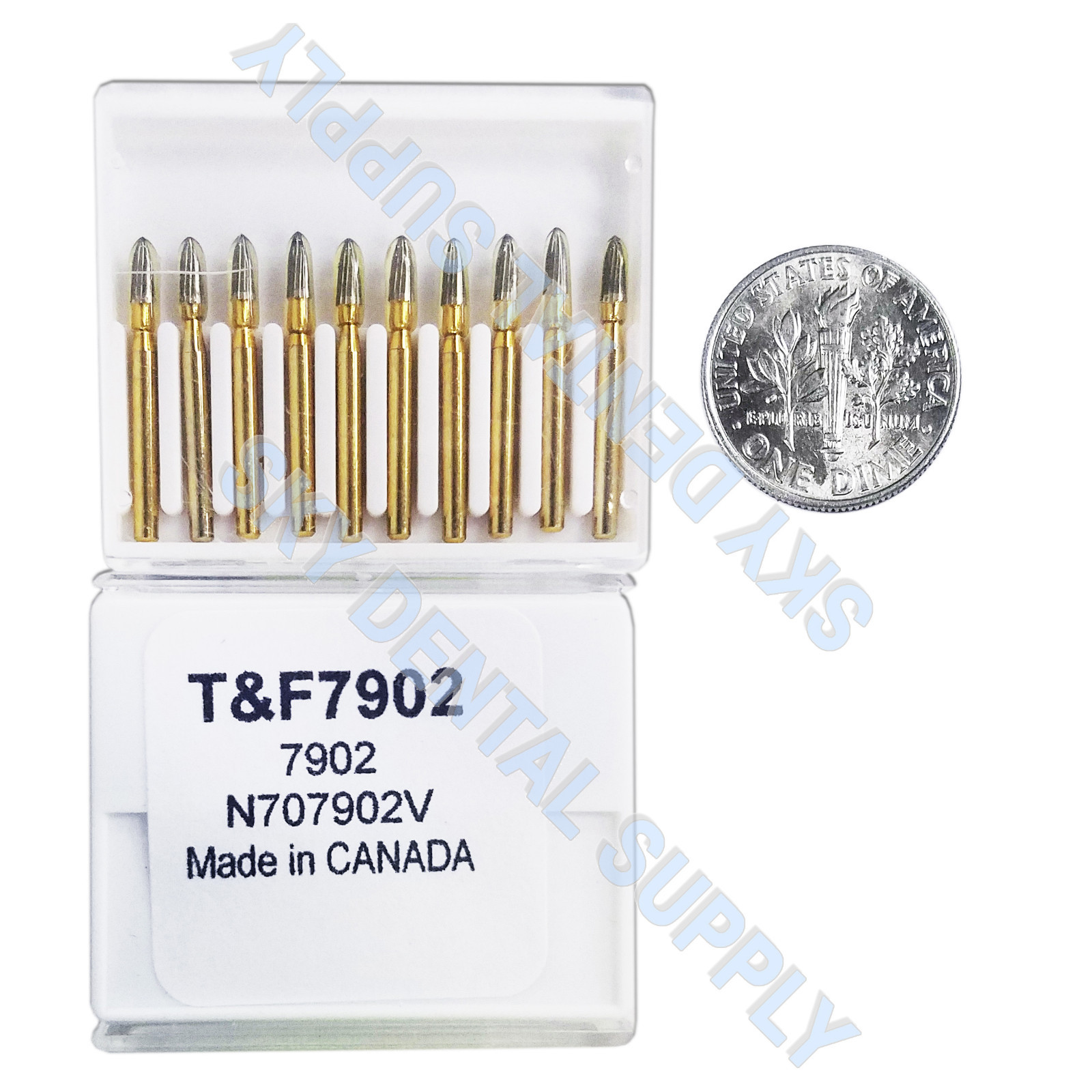 Beavers Carbide Burs 7902 TRIMMING & FINISHING 12BLADE Made in Canada T ...