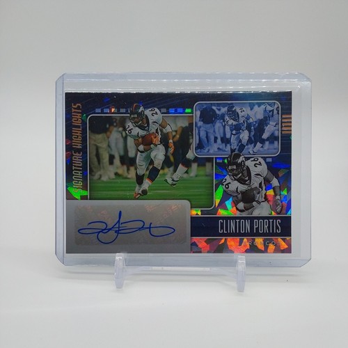 2023 Phoenix Football Clinton Portis #SH-58 Signature Highlights Auto💎🔥 ...