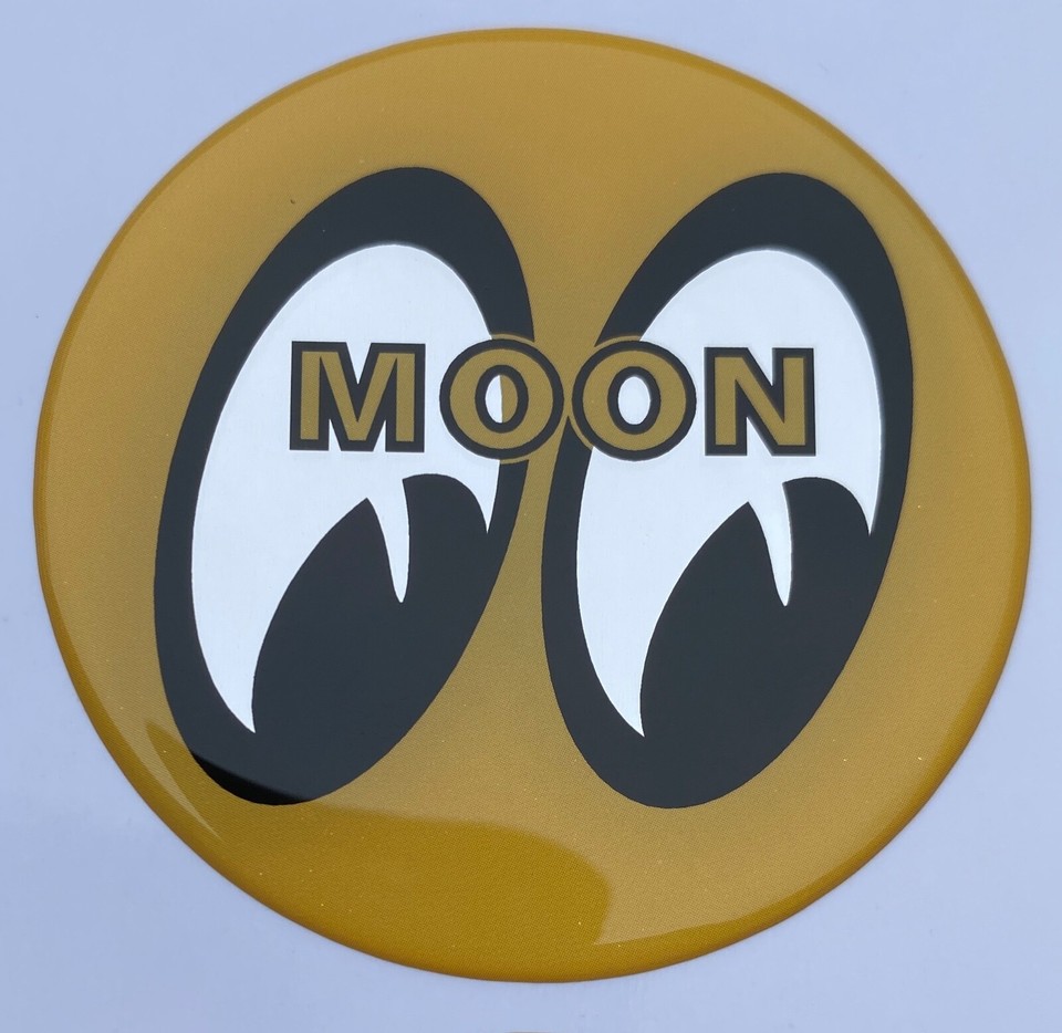 Moon Eyes Rat Fink rod C-10 F-100 ford Camaro Wheel Center Cap decals ...