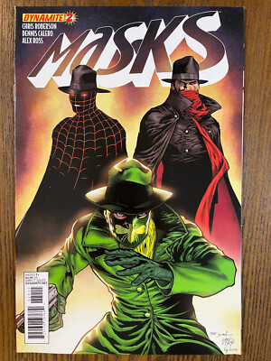 Masks #2 Dynamite Comics 2012 NM Alex Ross The Shadow Green Hornet ...
