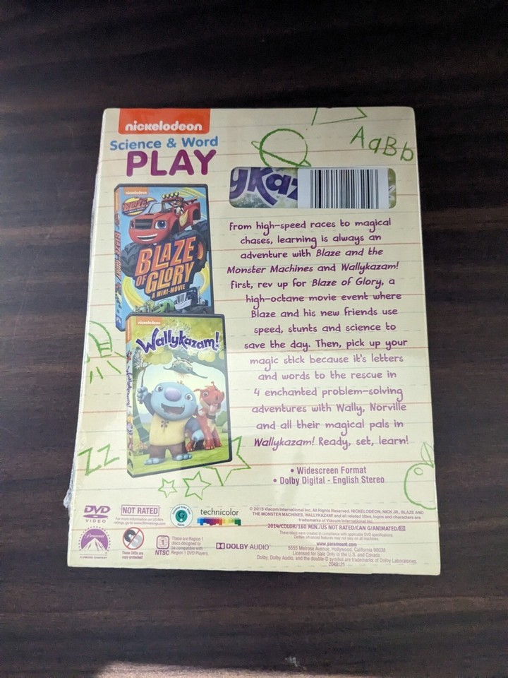 NICKELODEON Science & Word Play - Beyond the Backpack KG Prep | eBay