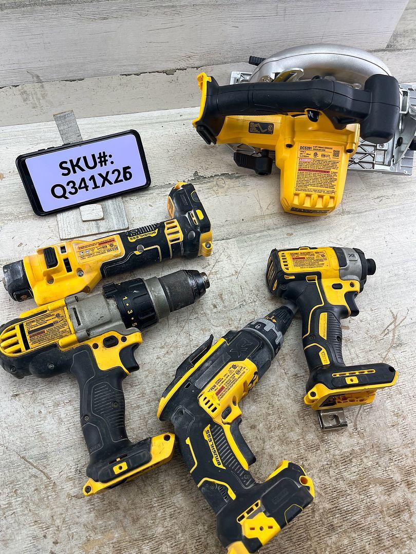 FOR PARTS/REPAIR NOT WORKING Dewalt 5 Pc lot 20V Drywall Gun Cut Out ...