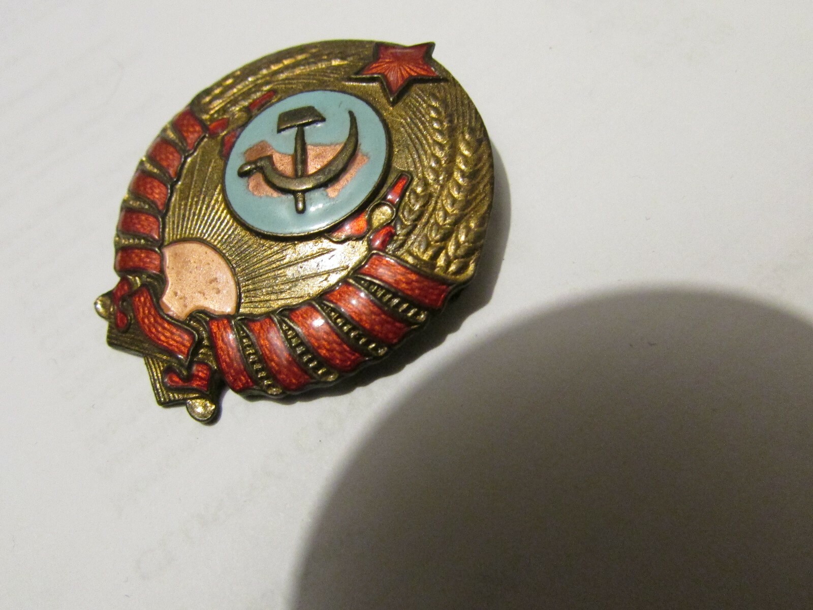 Rare pre WW2 KGB RUSSIAN SOVIET USSR ORDER "НКВД" Badge Original 1936 ...